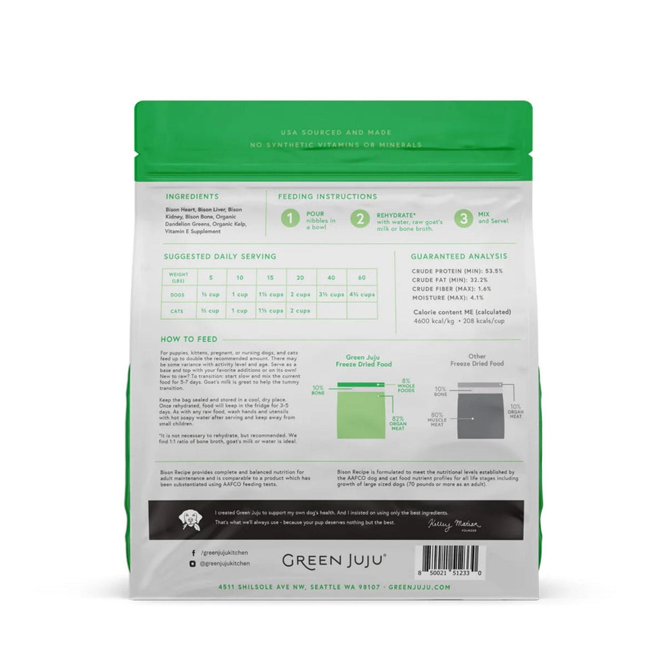 Green Juju | Freeze-Dried Raw Dog Food and Natural Treats – PAWDEGA USA